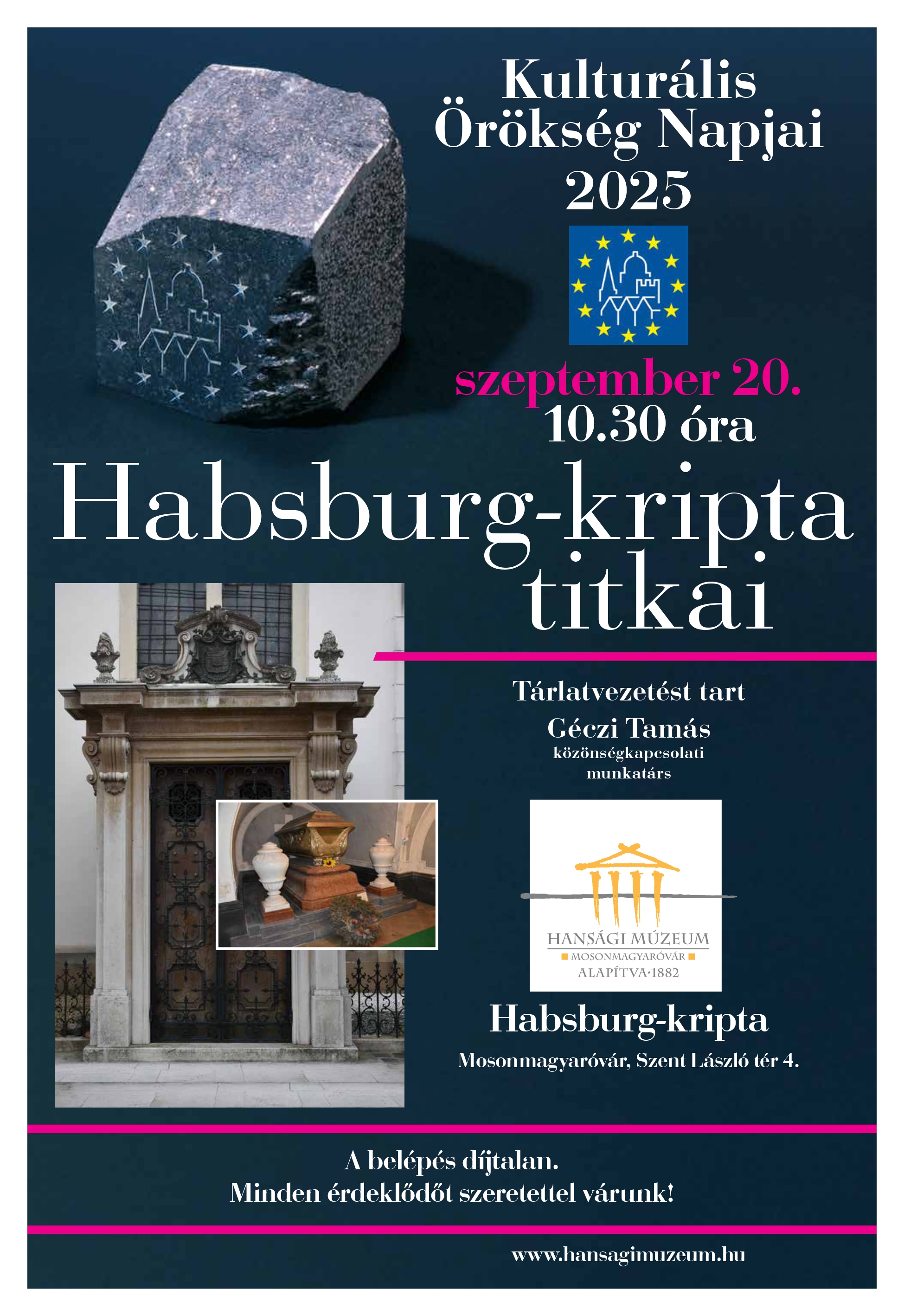 Habsburg-kripta | Kulturális Örökség Napjai